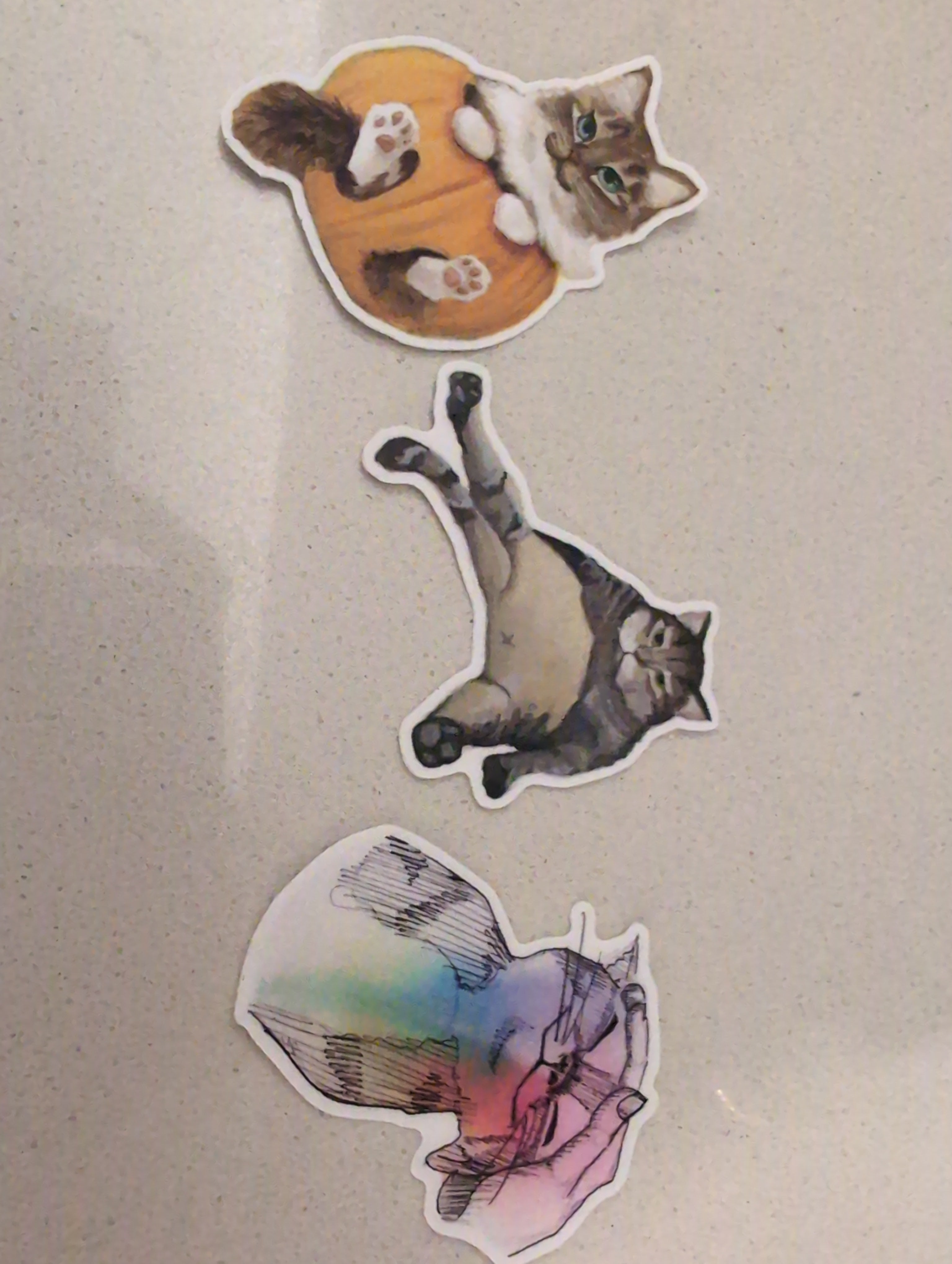 Cat Stickers – Colette Bachand Art